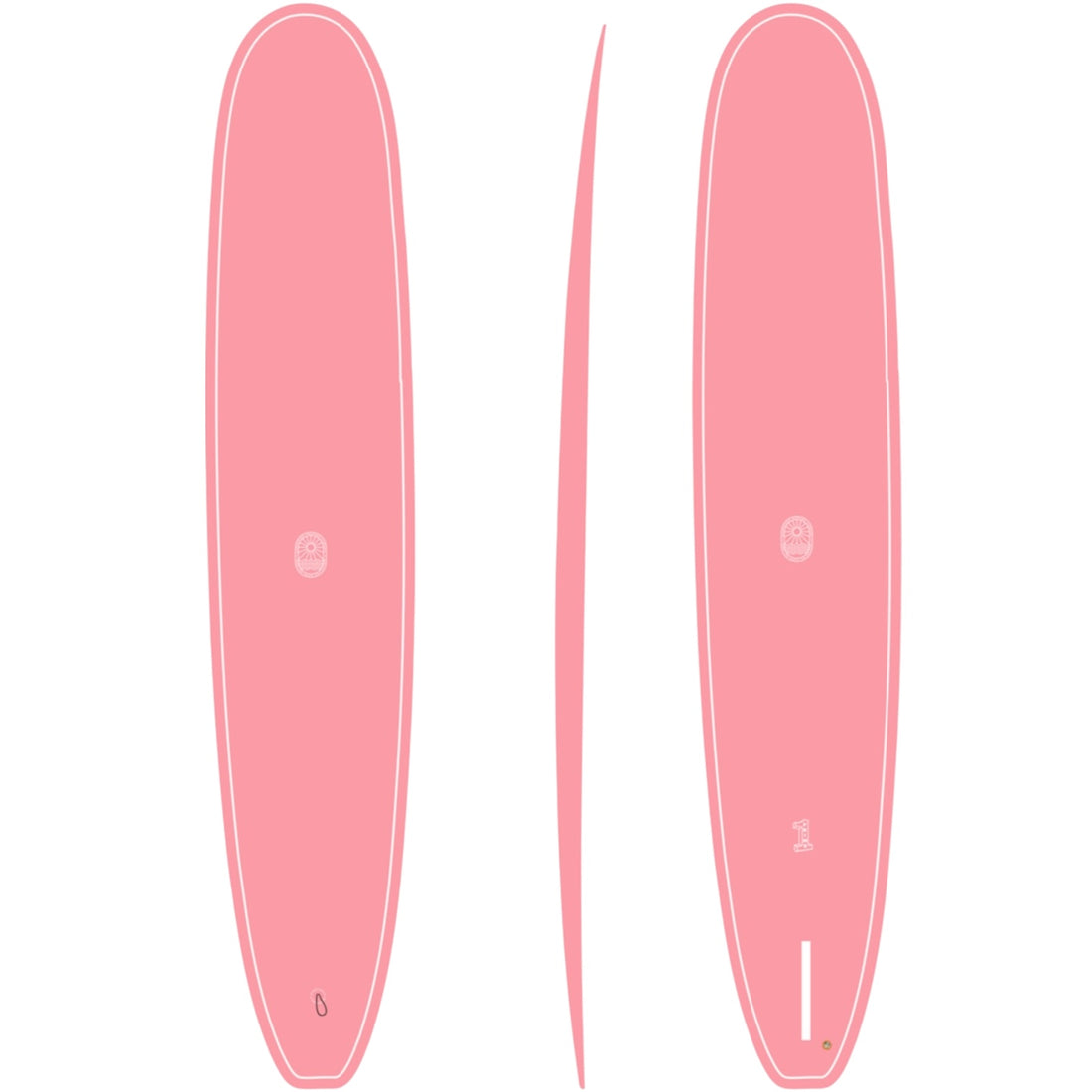 PRIMO Longboard - Sunset Pink – Surfboard Trading Co.